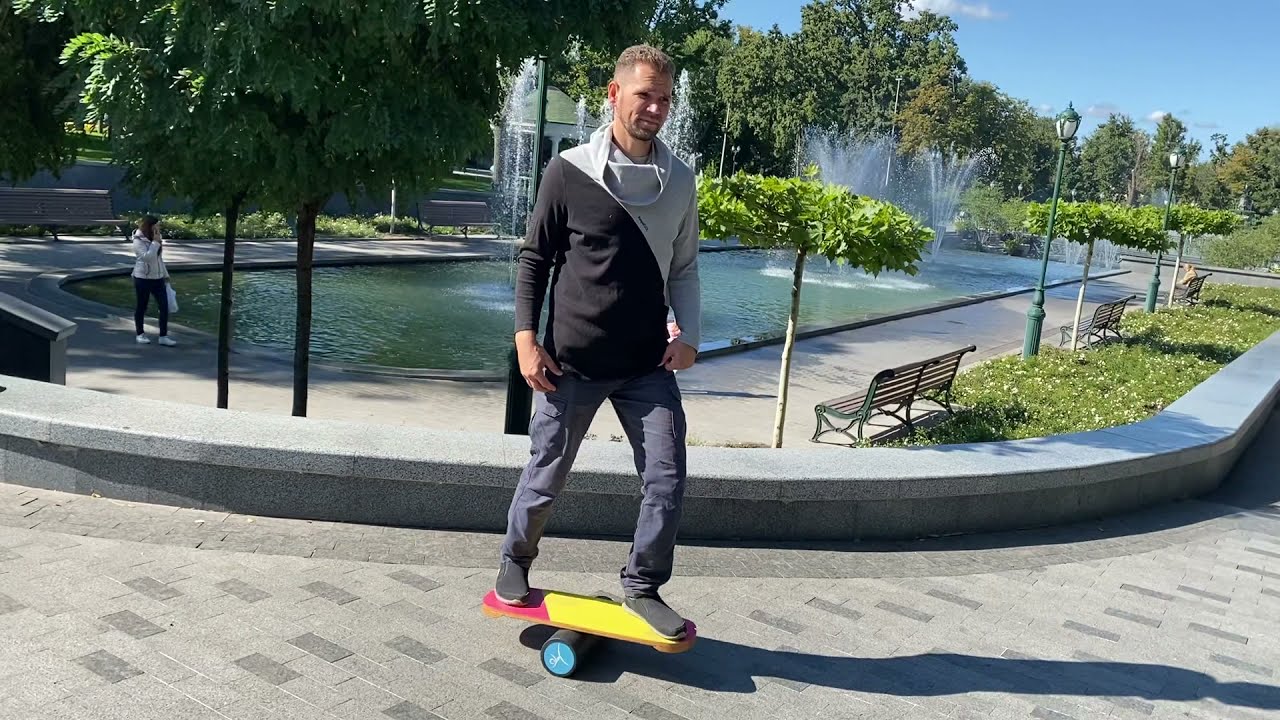 Mini Balance Board Trainer by InGwest - YouTube