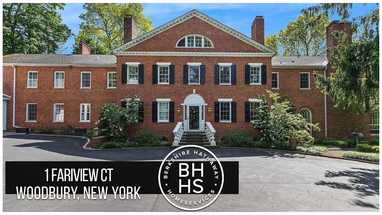Welcome To 1 Fairview Ct, Woodbury, NY | Priced At $2,648,000 - YouTube