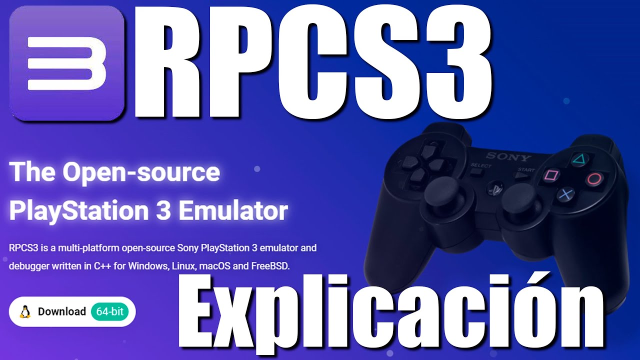 RPCS3 Explicación del emulador de PS3 - Play Station 3: Discos fiscos, PSN, actualizaciones y ...