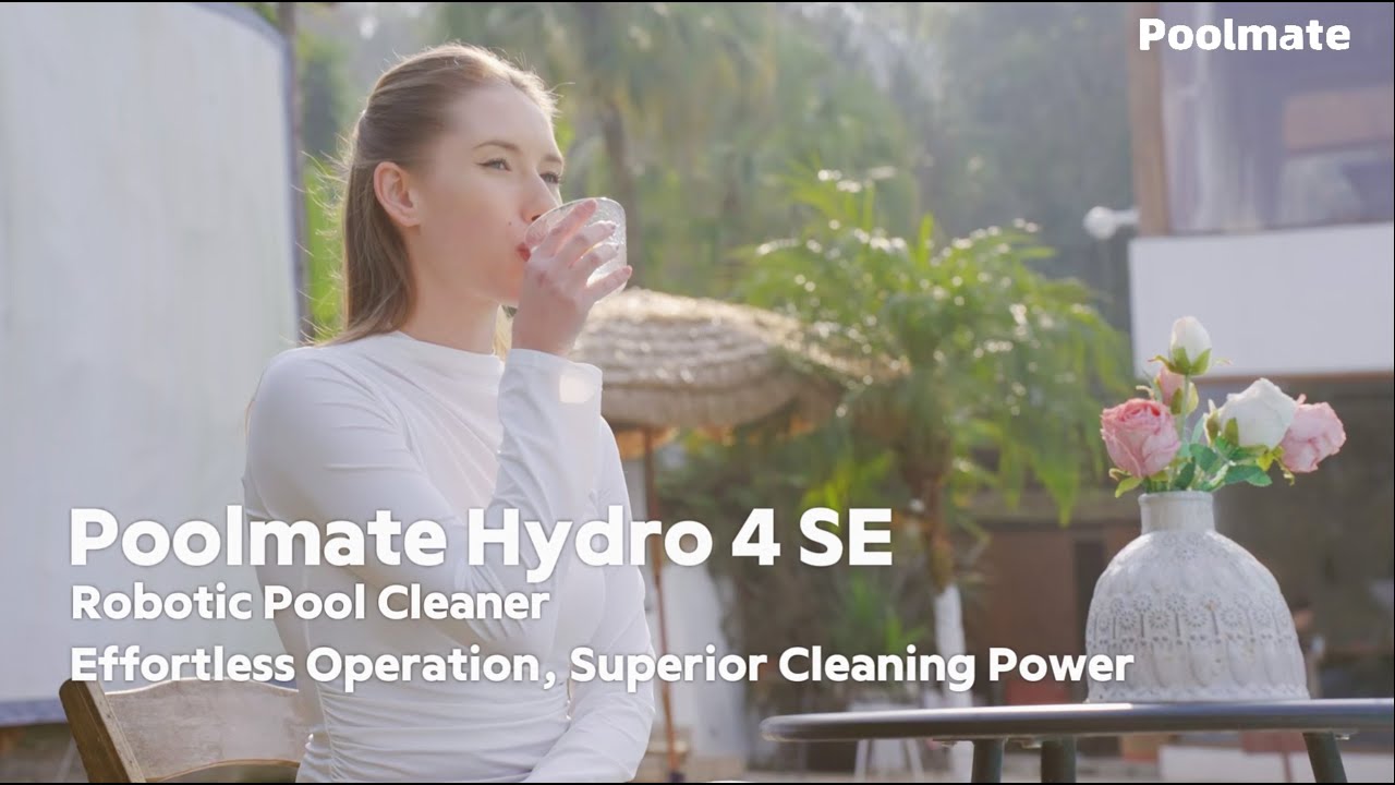 Poolmate Hydro 4 SE makes pool cleaning a hassle-free experience - YouTube