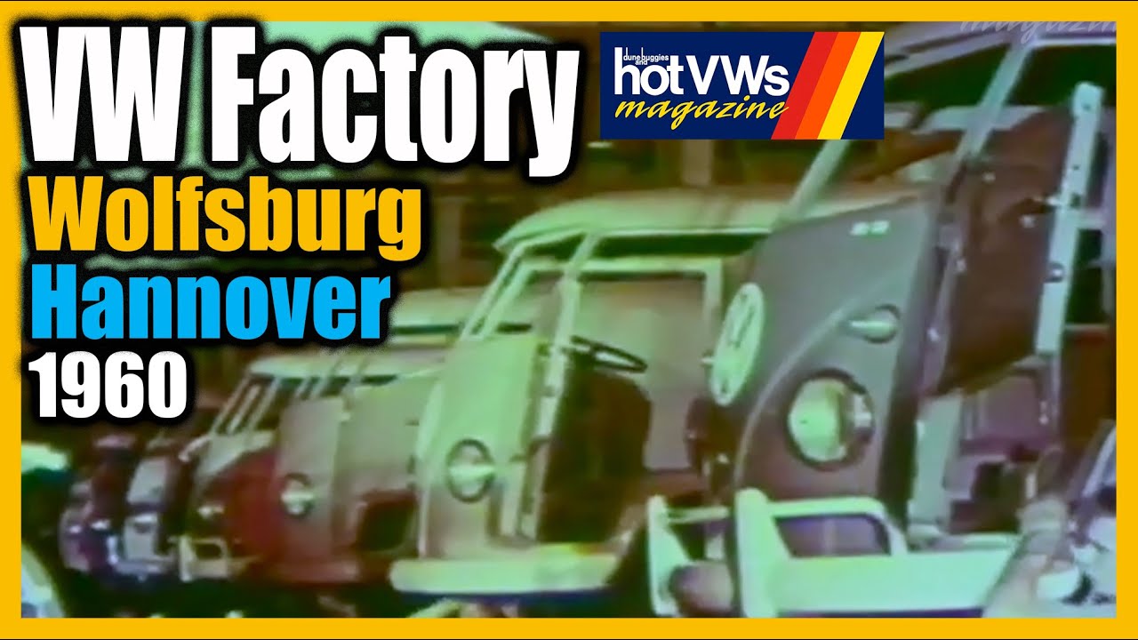 Very Rare Footage! Volkswagen Production Documentary at Wolfsburg and ...