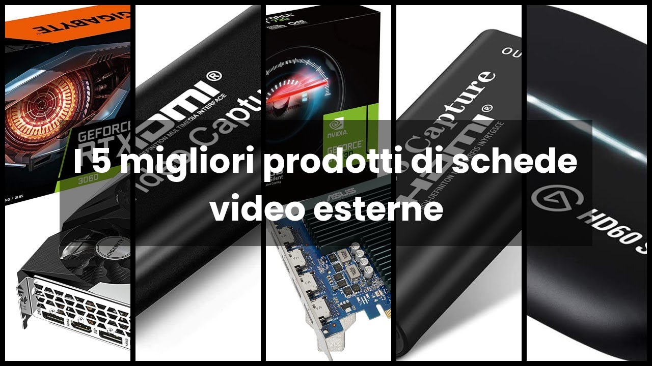 【SCHEDA VIDEO ESTERNA】I 5 migliori prodotti di schede video esterne ...