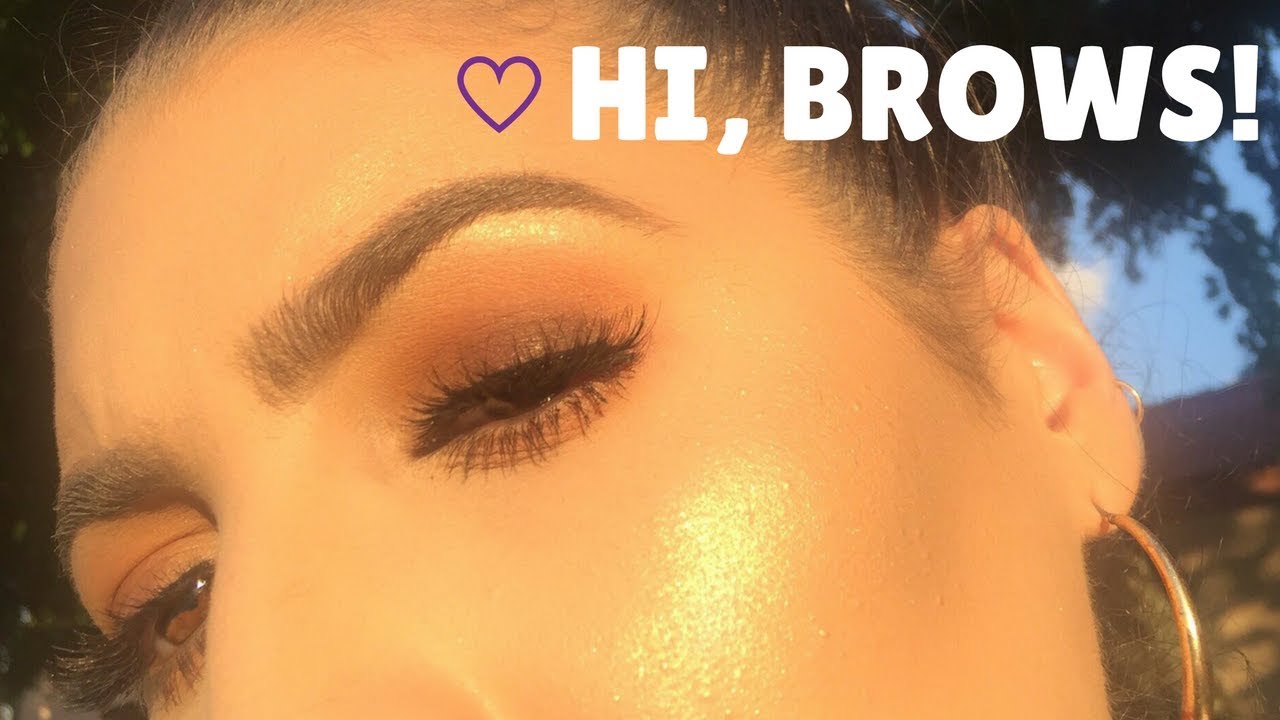 2017 Eyebrow Tutorial - PERFECT BROWS IN 3 STEPS! - YouTube