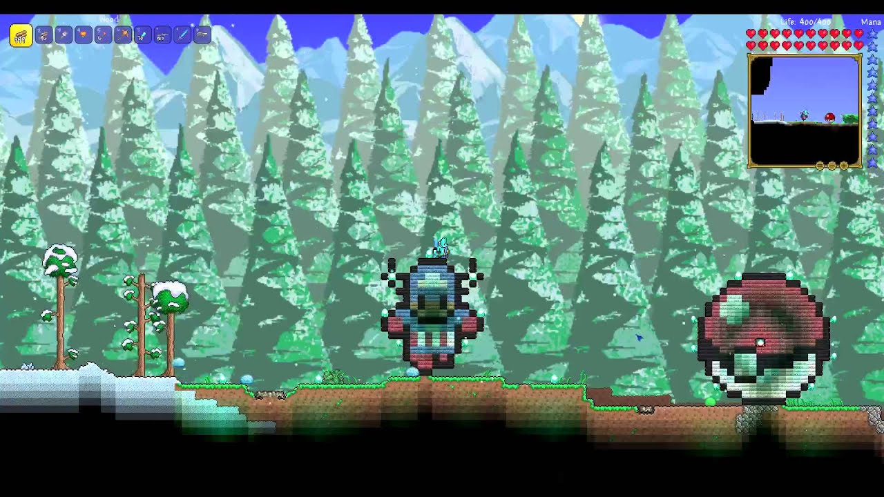Terraria Art - Captain America - YouTube