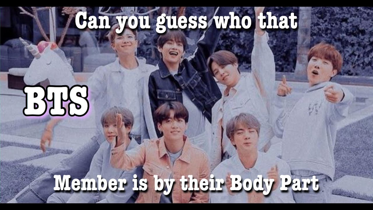 Can You Guess Who the BTS Member is by Their Body Parts? - YouTube