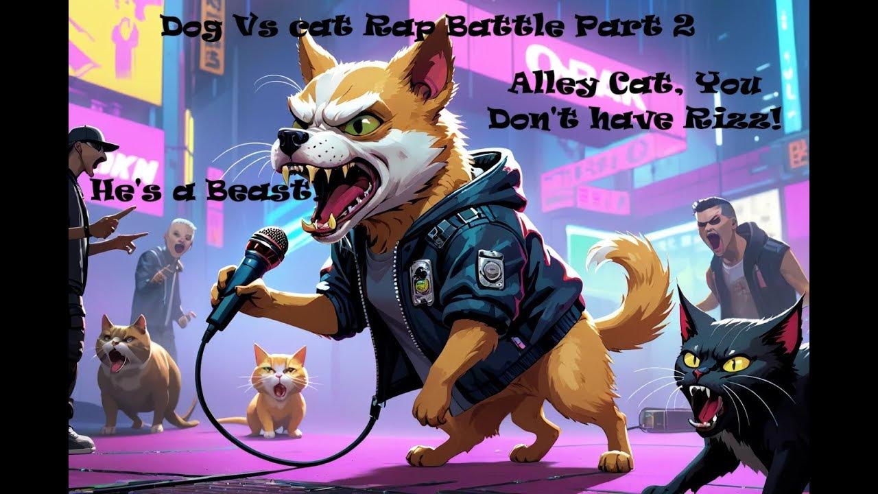 Rap Battle Rematch kamal the cat vs barkim the dog #DMX? #snoopdogg ...