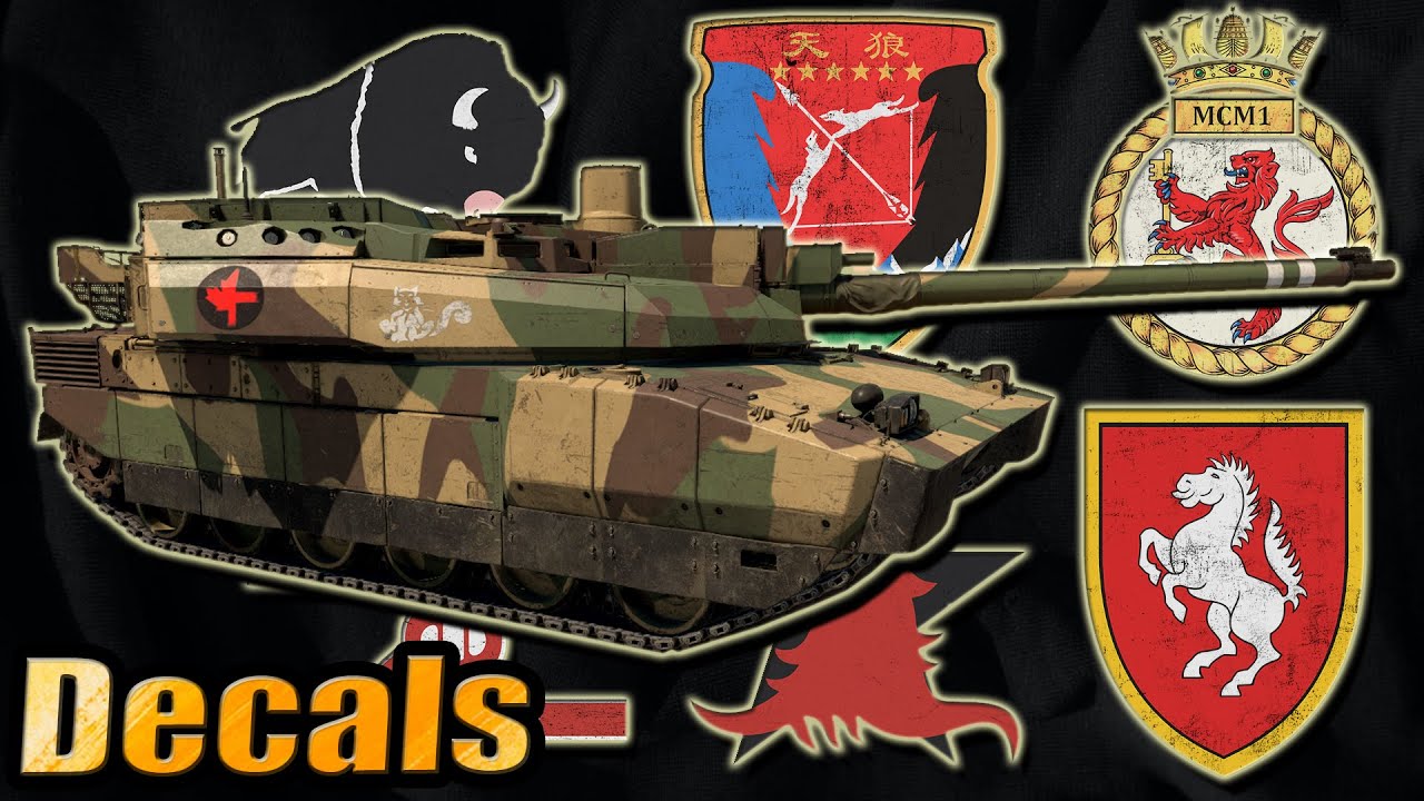 New Authentic Decals - 19/7/2022 - 18/8/2022 - War Thunder - YouTube