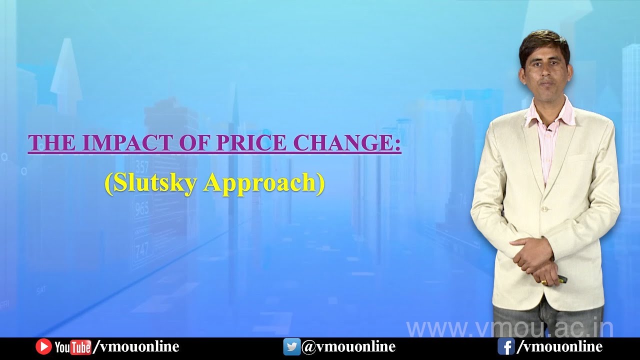 THE IMPACT OF PRICE CHANGE Slutsky Approach - YouTube