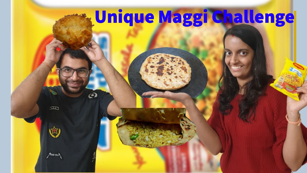 Vlog: Weird and Unique Maggi Challenge || Maggi Recipes || Food ...