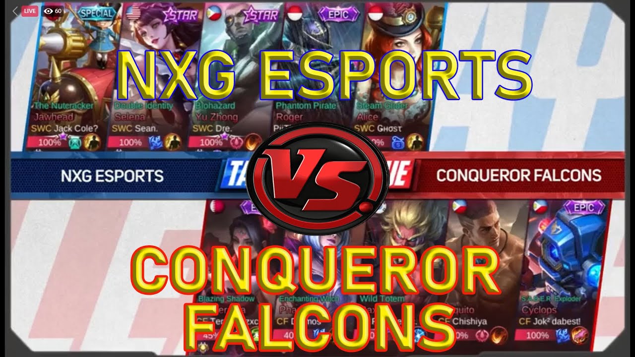 NXG ESPORTS VS CONQUEROR FALCONS GAME#406 - YouTube
