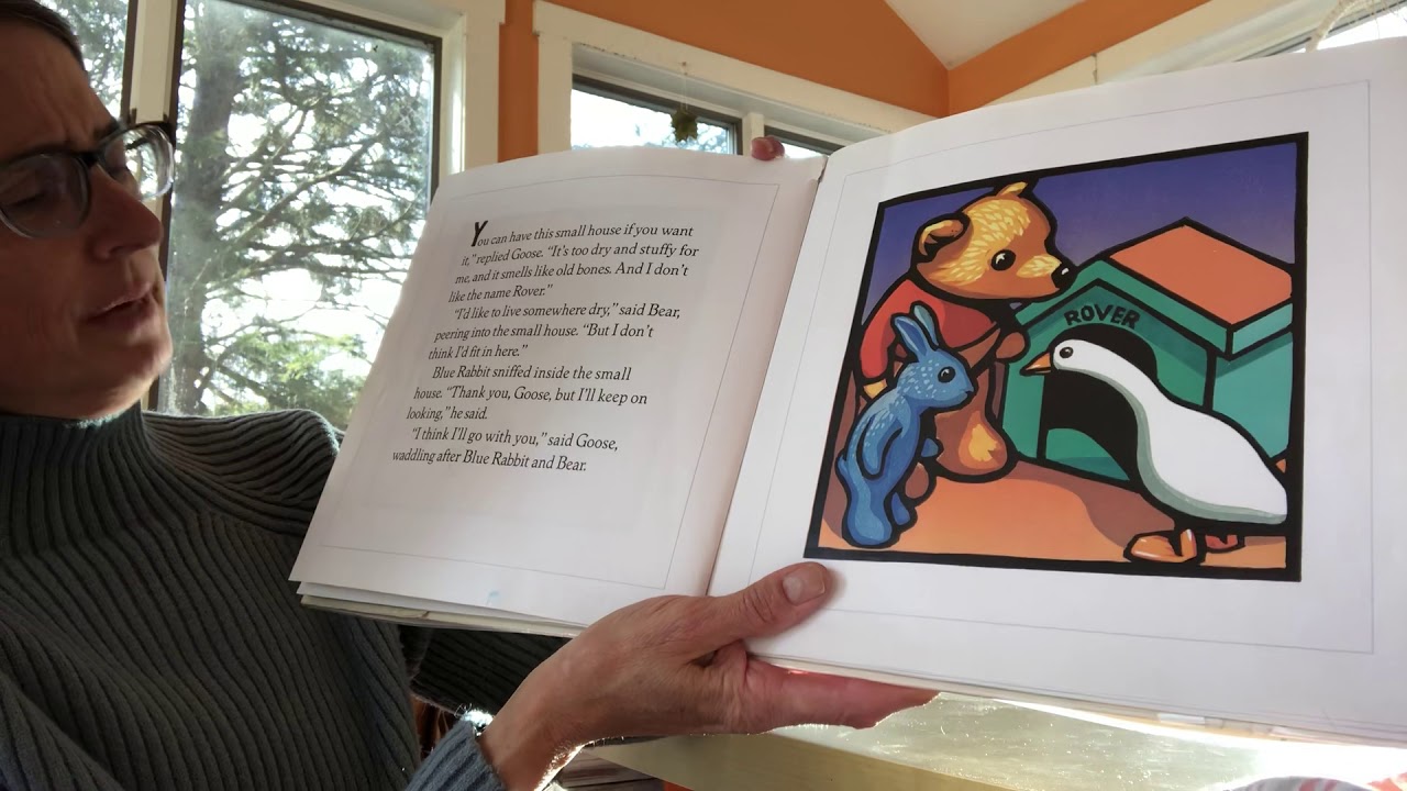 Michele reads Blue Rabbit and Friends - YouTube