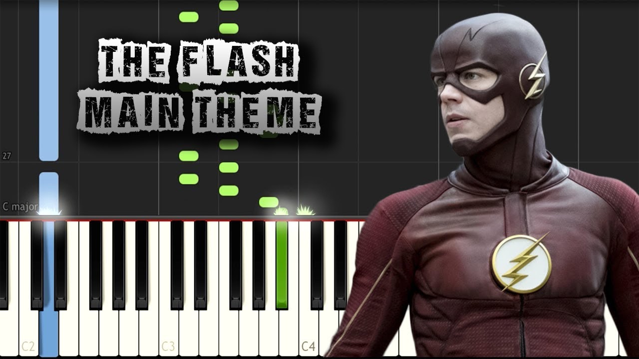The Flash - Main Theme - [Piano Tutorial] (Synthesia) (Download MIDI ...