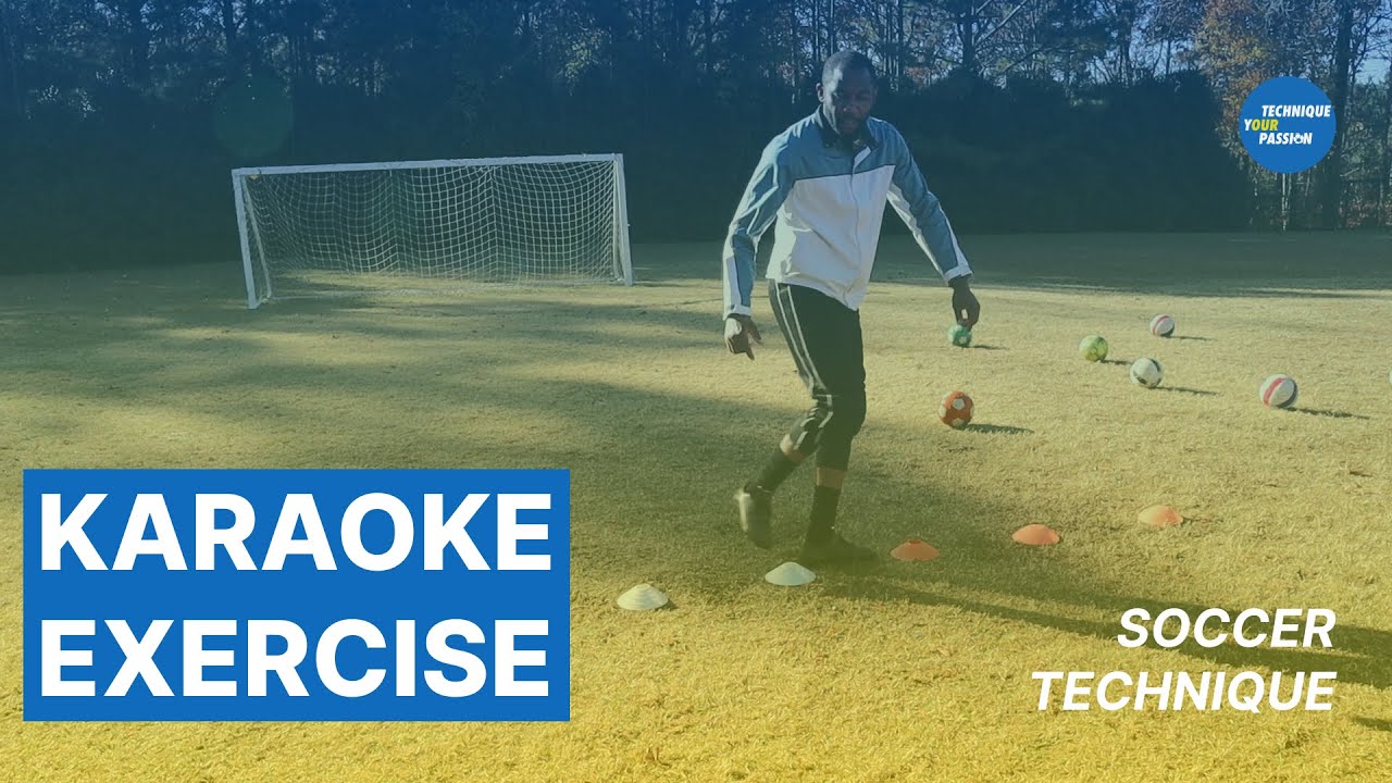 The Karaoke (Crossover, Carioca) Leg Movement | Soccer Technique with ...