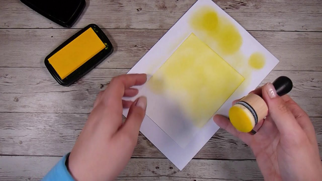 Coloring Your Own Embossing Paste - Card Making Basics - Creating a ...