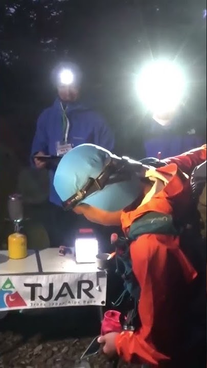 #TJAR2022 8月11日早朝、三伏峠CPを出発するNo.6 貝瀬 淳 選手 #tjar #トランスジャパンアルプスレース2022 - YouTube