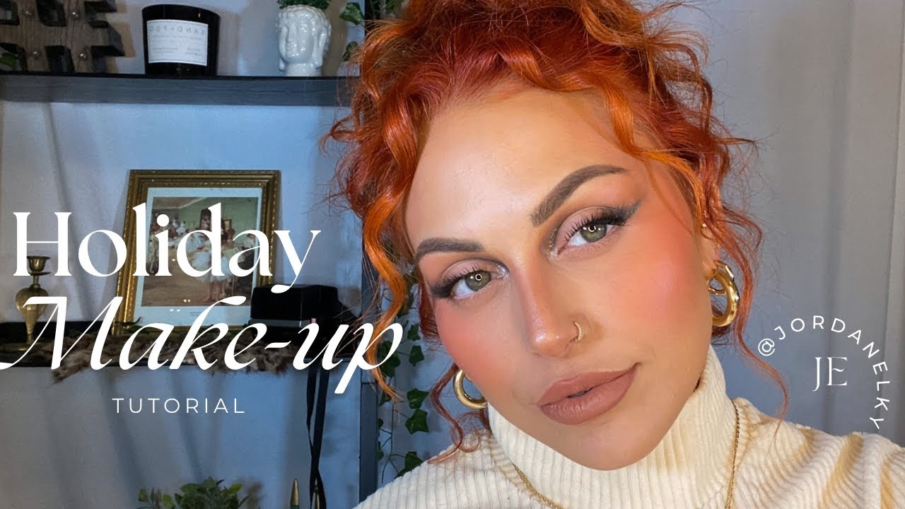 Holiday / Date-Night Makeup Tutorial | IT'S GLITTER SZN - YouTube