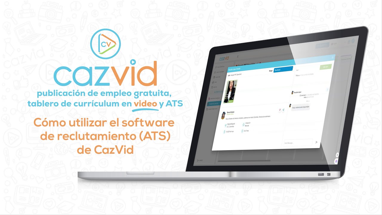 Cómo utilizar CazVid ATS | Sistema de seguimiento de solicitantes - YouTube