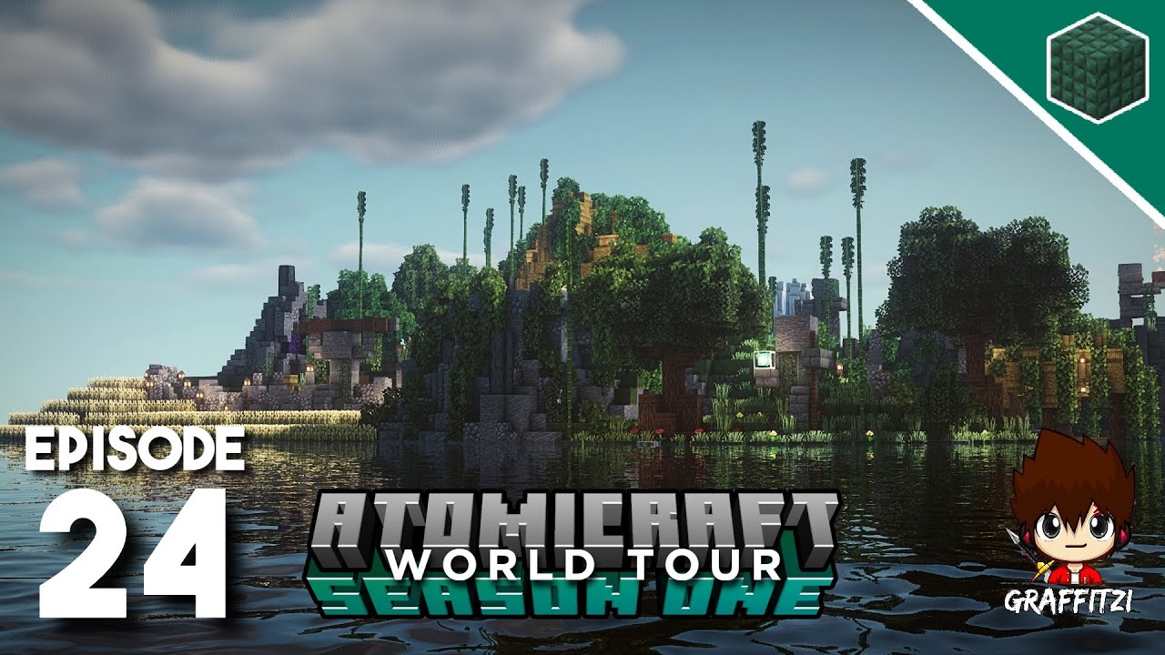 ATOMICRAFT SEASON ONE WORLD TOUR!!! | AtomiCraft SMP | Season 1 | Episode 24. - YouTube