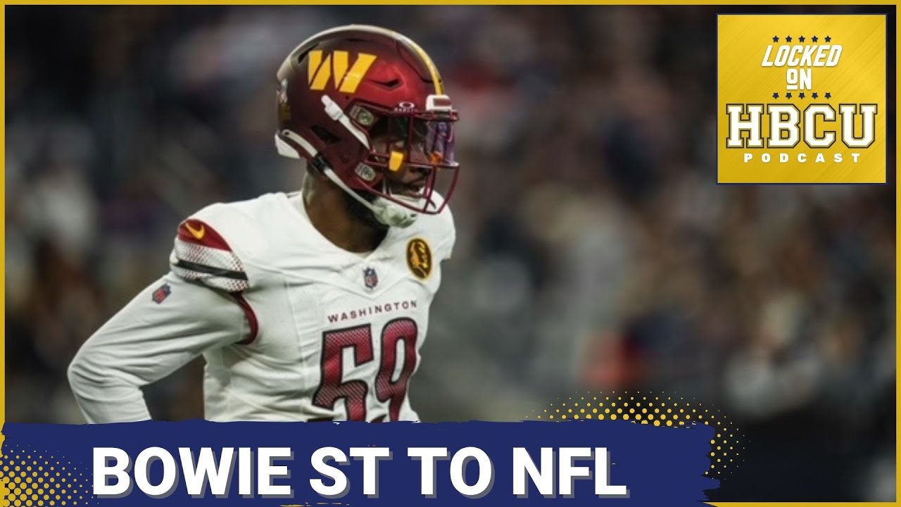 Joshua Pryor Details How Bowie State Molded Him & Washington Commanders ...