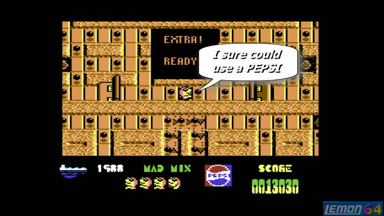 Mad Mix Game: Pepsi Challenge (C64) - Playguide and Review - by Lemon64 ...