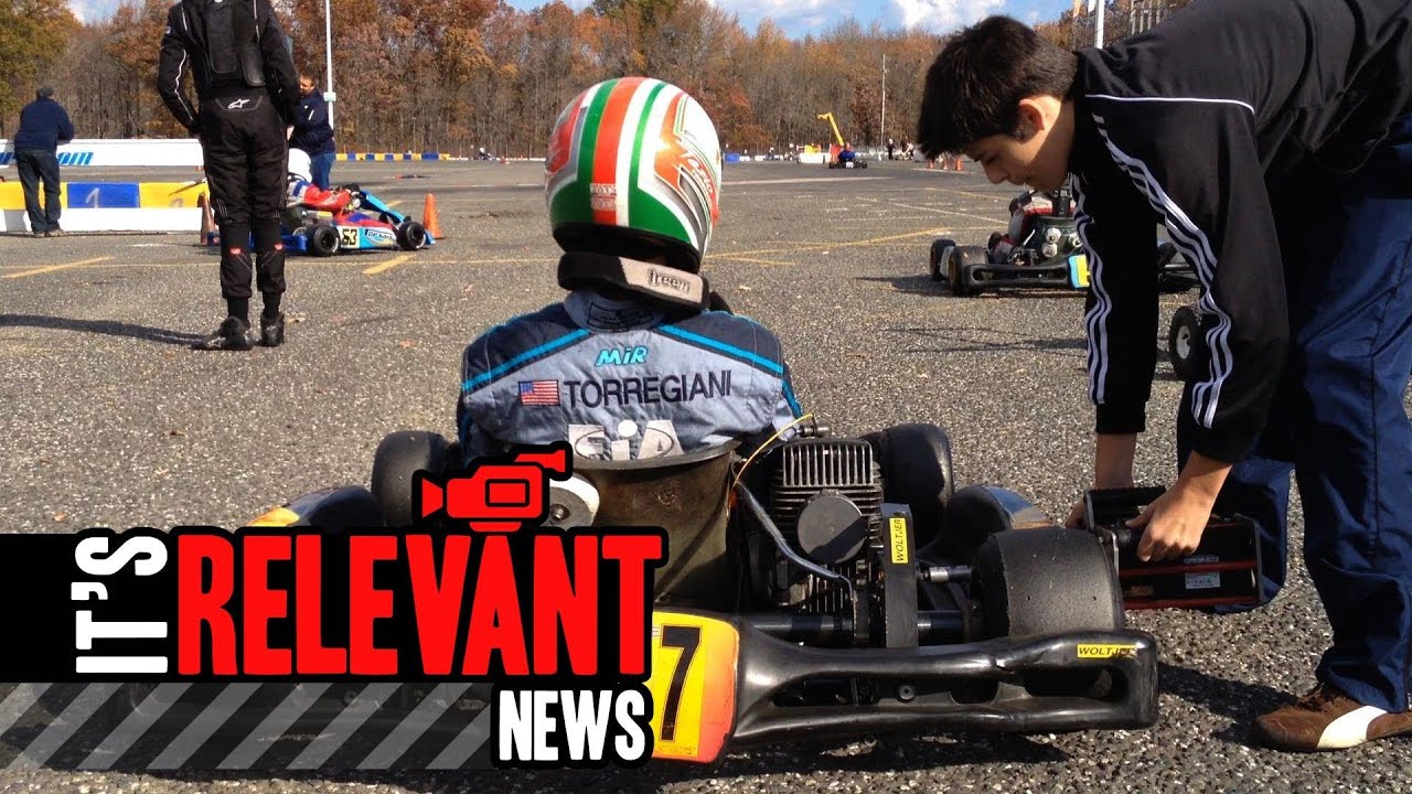 Young Go-Kart Driver Races to the Top - YouTube