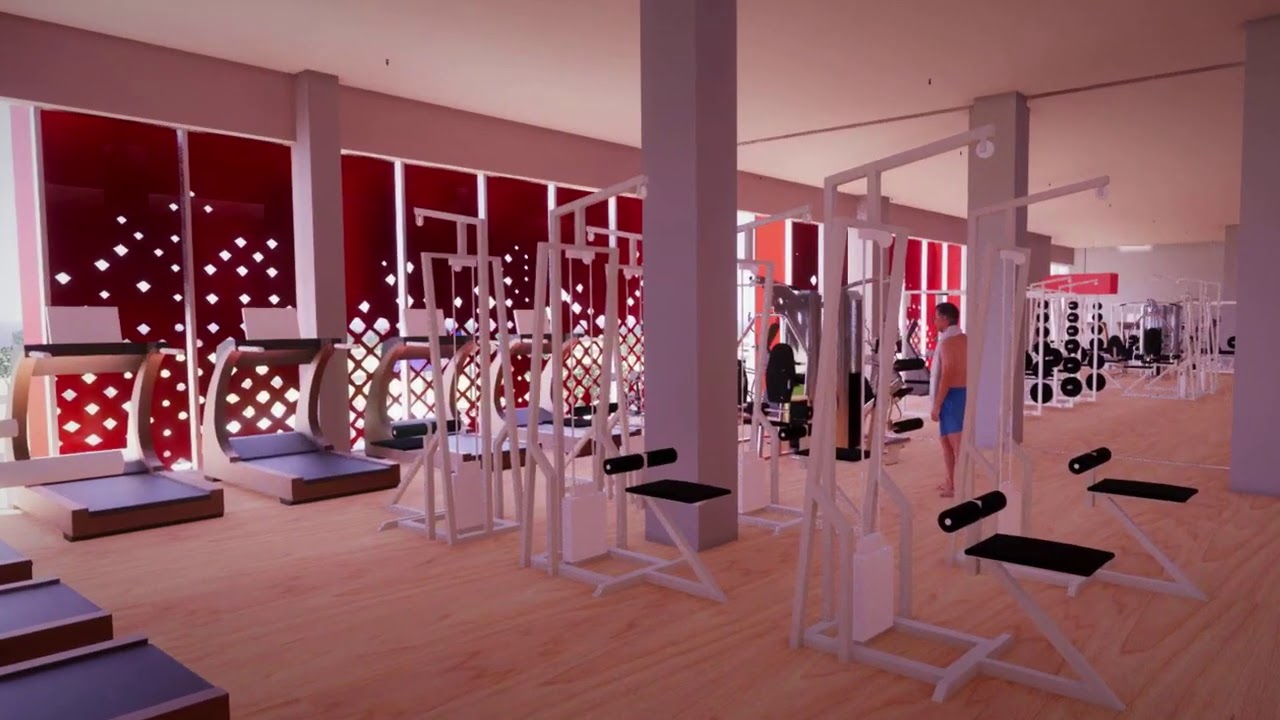 BIM Road Ghayathi Community Sports Center - YouTube