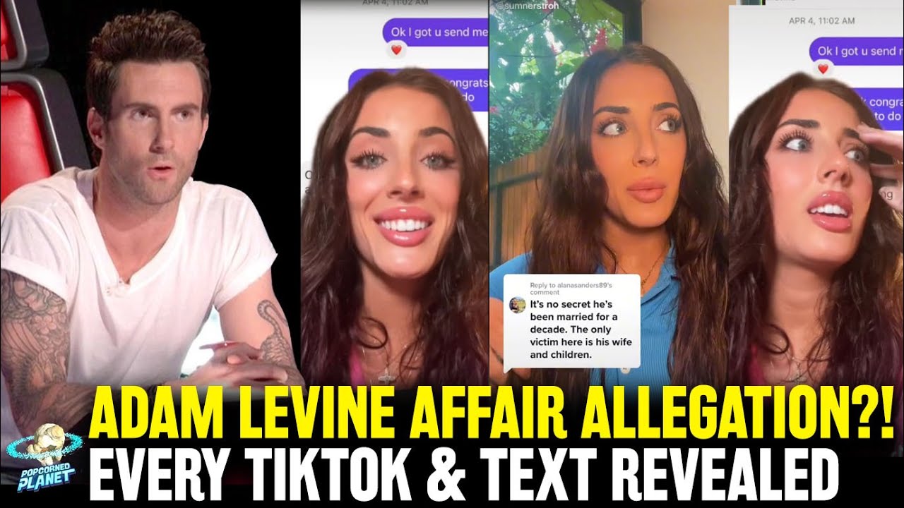 INSANE! Adam Levine Allegations! EVERY TEXT & TIKTOK REVEALED By ...