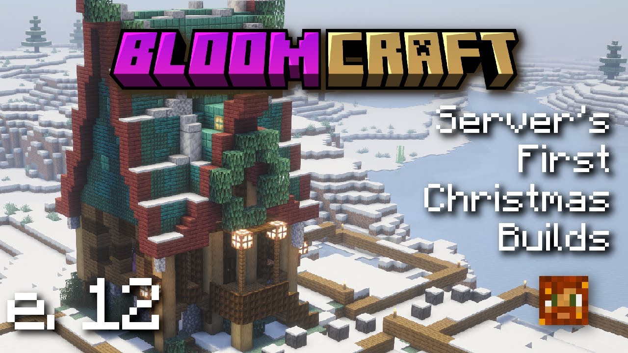 It's Christmas On the Server! 🎄🎁 | Bloomcraft s1 e12 🌸 - YouTube