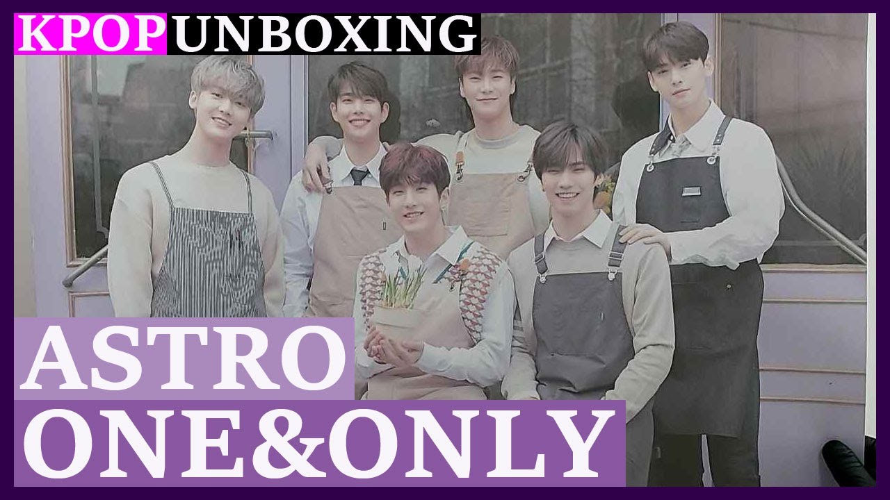 Unboxing ASTRO [ONE&ONLY] (Limited) 아스트로 Special Album Kpop Unboxing ...
