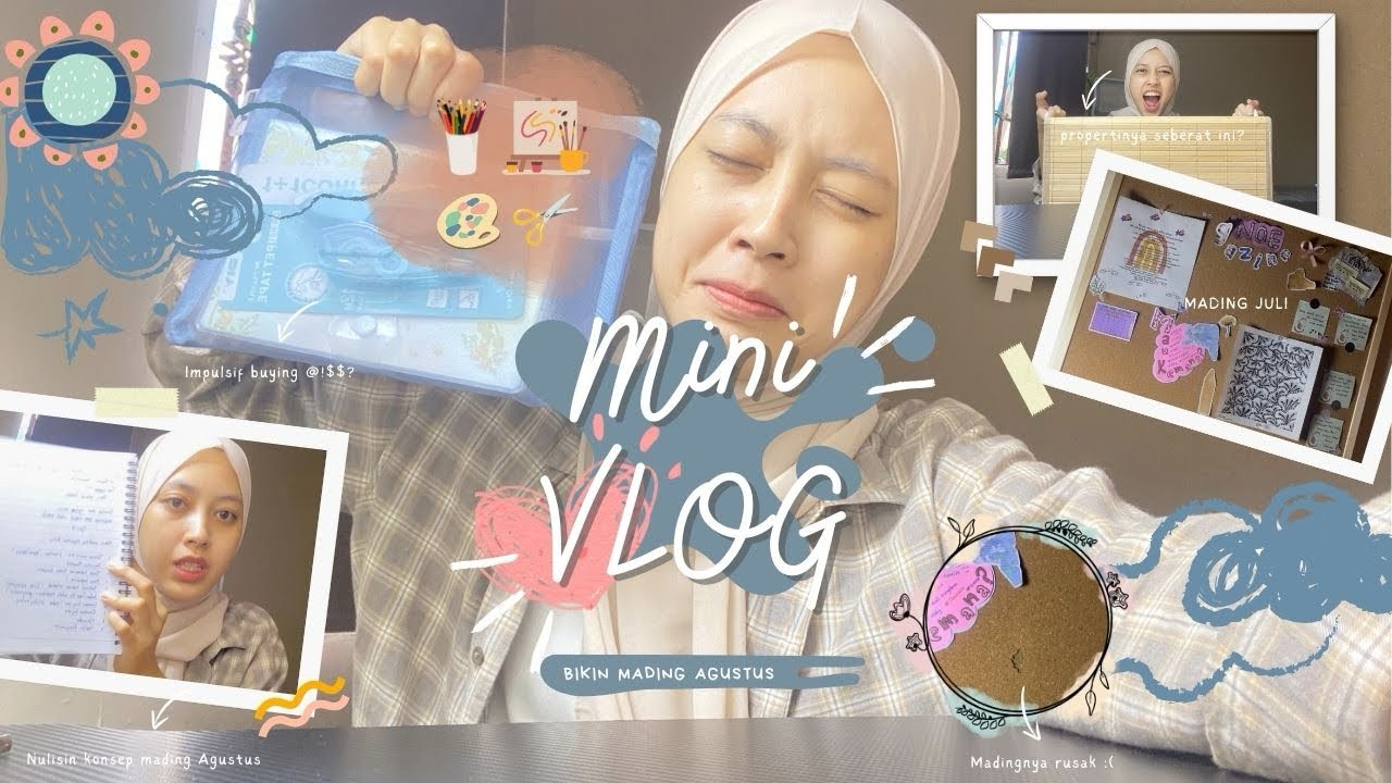 Step By Step | Ngerubah Mading kamar untuk bulan baru dengan properti ...