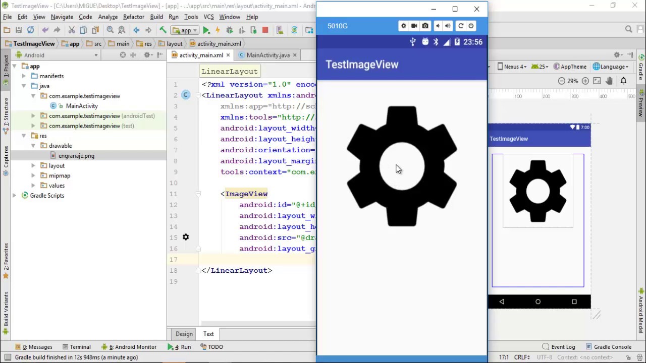 15 - ImageView simple - YouTube