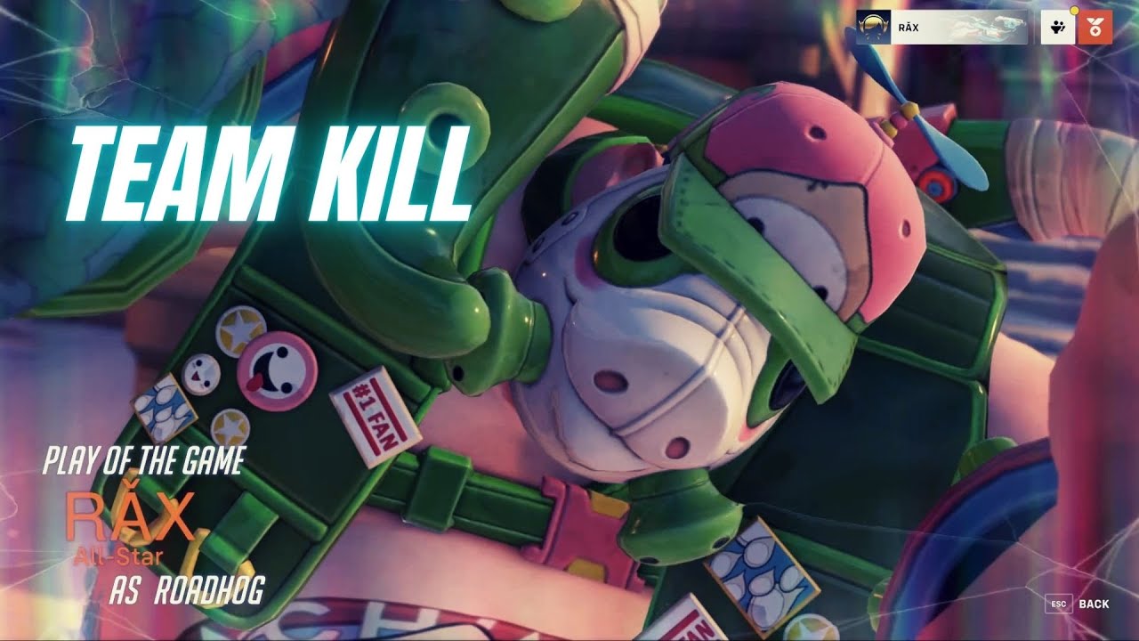 Flanking Roadhog 5K TEAM KILL | Overwatch 2 POTG - YouTube
