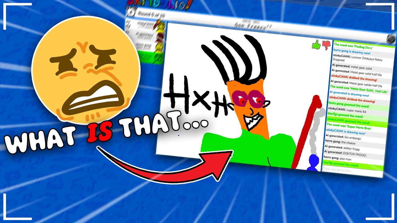 The Most CURSED Skribbl.io Drawings EVER MADE - YouTube