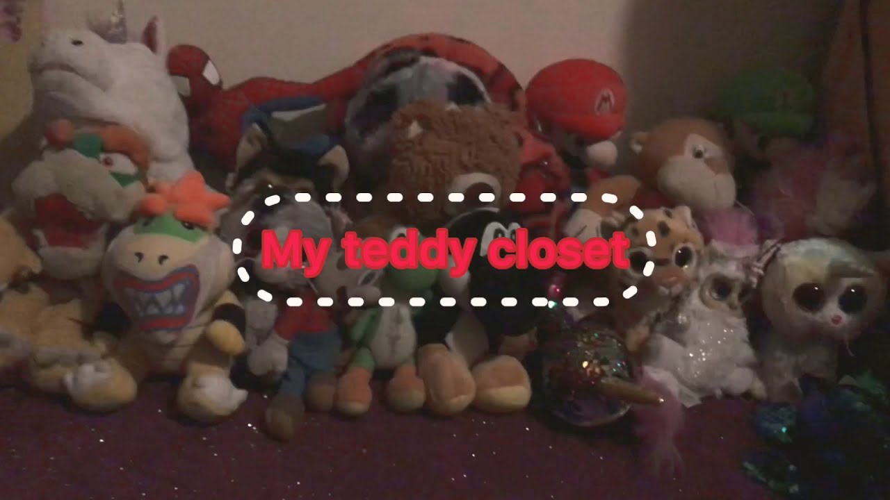 My teddy closet 0.5 - YouTube