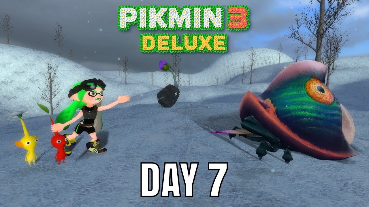 MTC Snow Ice Level Advent Calendar Day 7. Pikmin 3 Distant Tundra ...