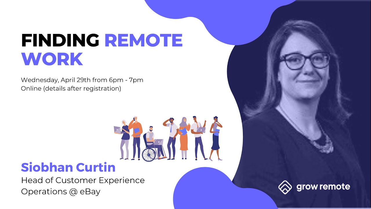 Finding Remote Work with the team at eBay - Grow Remote - YouTube