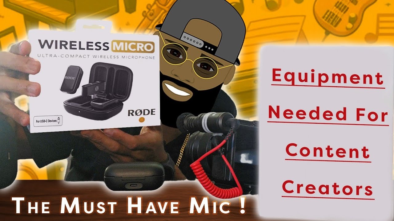 The Perfect USB-C Mic For Content Creators 😏 | Rode Wireless Micro 🎤 ...