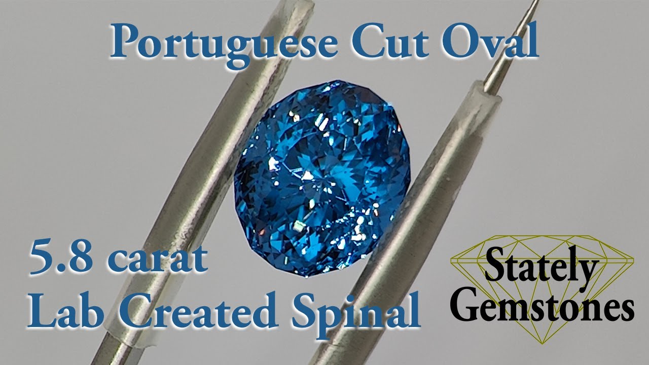 Gemcutting - Portuguese Cut Oval - YouTube