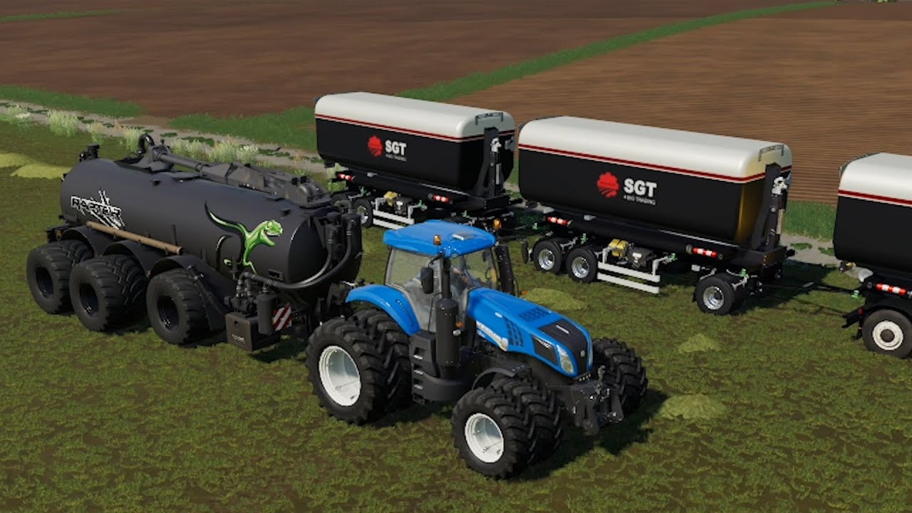 Ungetsheim #77 | Farming Simulator 19 Timelapse | Slurry, Hauling ...