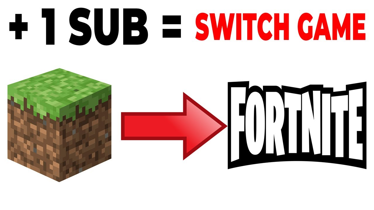 1 New Sub = Switch Game - YouTube