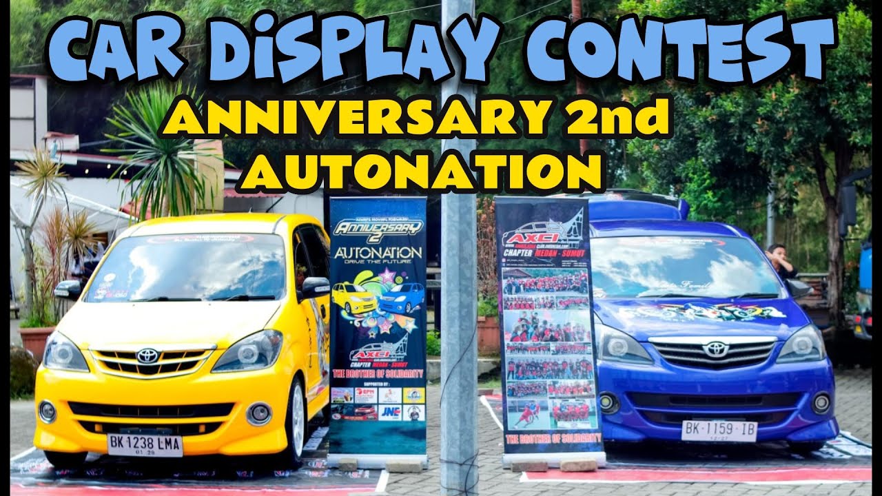 CAR DISPLAY CONTEST ANNIVERSARY 2nd AUTONATION - YouTube