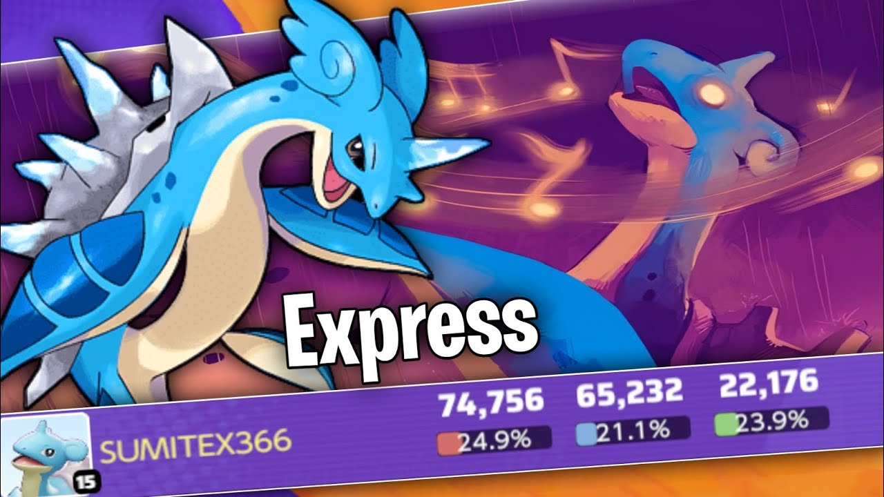 Lapras Express Aa Gayi | Pokemon Unite Lapras | SUMITEX - YouTube