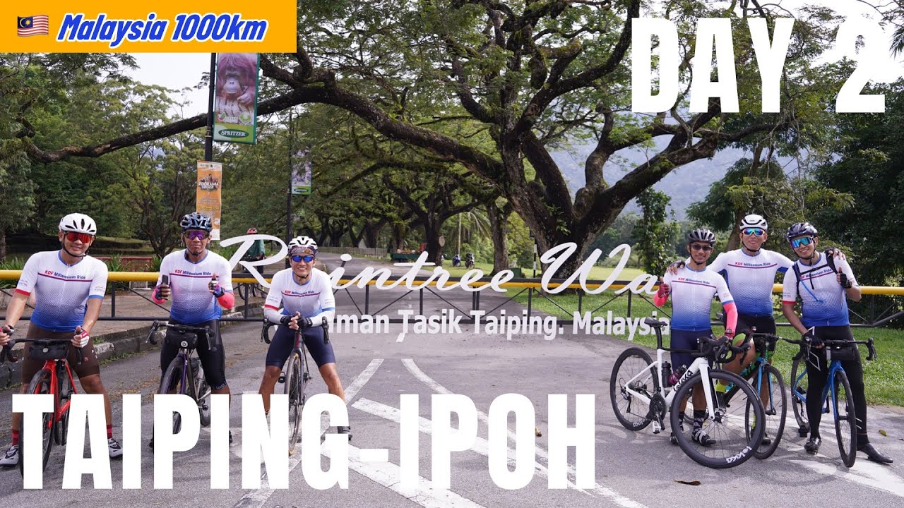 【马来西亚1000km骑行】第二天北海到怡保200公里，山路崎岖，疯狂爬坡 😊 我变摄影师啦，全程跟拍队友骑行！ - YouTube