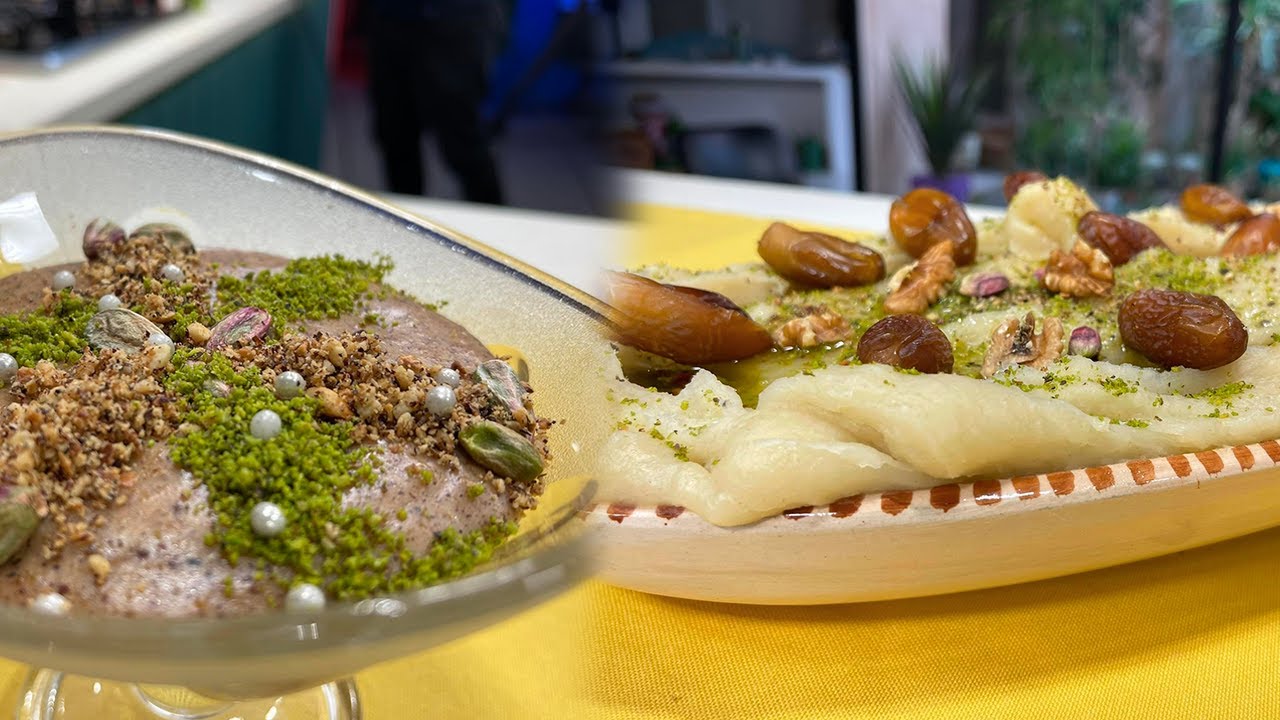 Assida Arbi , Assida aux noisettes - عصيدة بيضة، عصيدة بوفريوة - YouTube