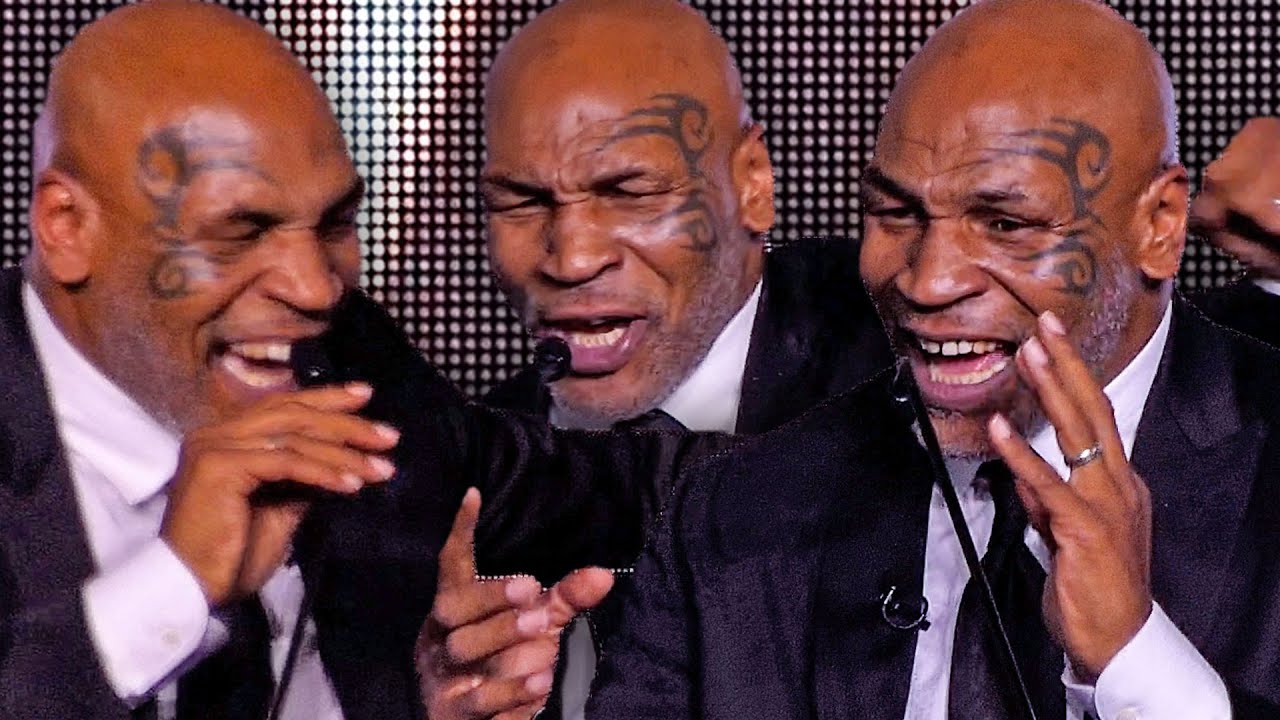 HILARIOUS! Mike Tyson CAN'T STOP LAUGHING in SIDE-SPLITTING Fury ...