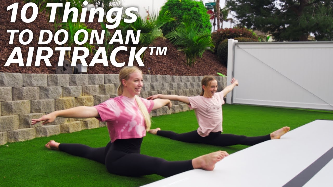 10 Things To DO on an AirTrack - YouTube