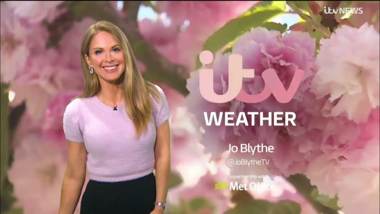 Jo Blythe ITV Weather 24th April 2024 - YouTube