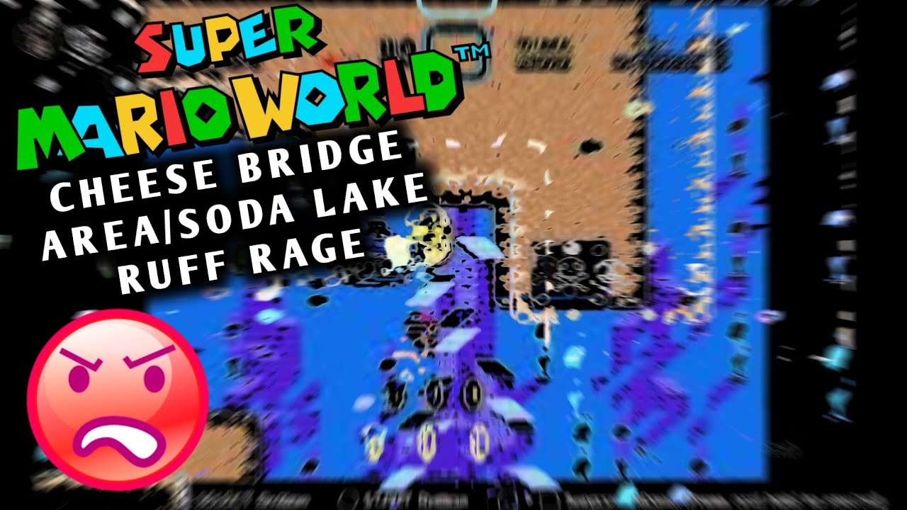 CHEESE BRIDGE AREA/SODA LAKE! Super Mario World Ruff Rage - YouTube