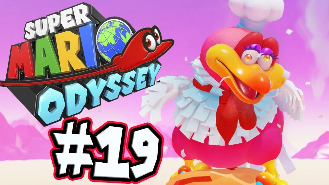Super Mario Odyssey Part 19 Magma Swamp (Nintendo Switch) co op ...