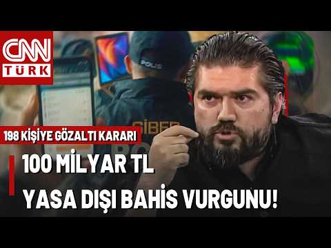 21 İlde Yasa Dışı Bahis Operasyonu! Rasim Ozan Kütahyalı Dahil 198 Üye Gözaltında